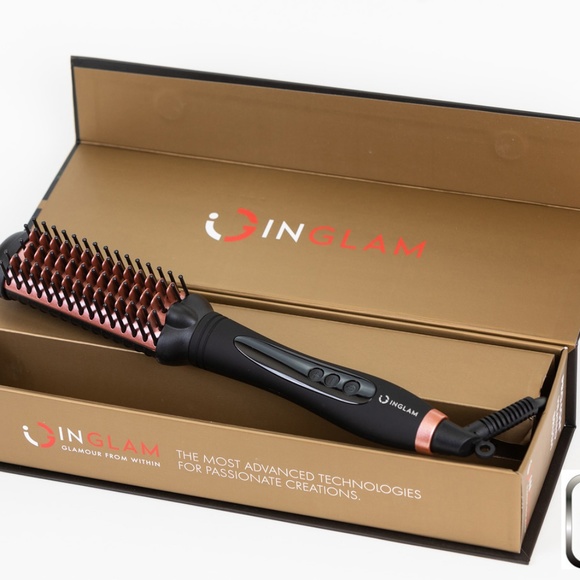 INGLAM Hair Tools | Accessories | Inglam Hot Brush And Volumizer Brush ...